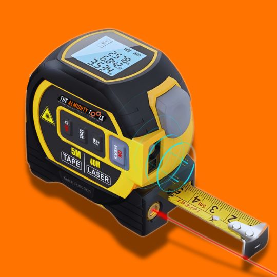 📐The Almighty Ruler® - Precise 3-in-1 Laser Measuring Tape Tool ...